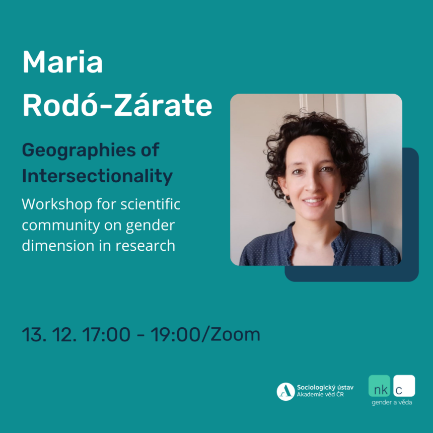 Maria Rodó-Zárate: Geographies of Intersectionality | NKC - Gender ...
